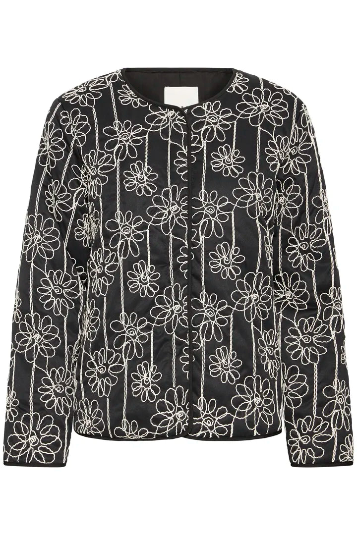 ICHI Eloni Jacket in Black - 20124725 – Eva Lucia